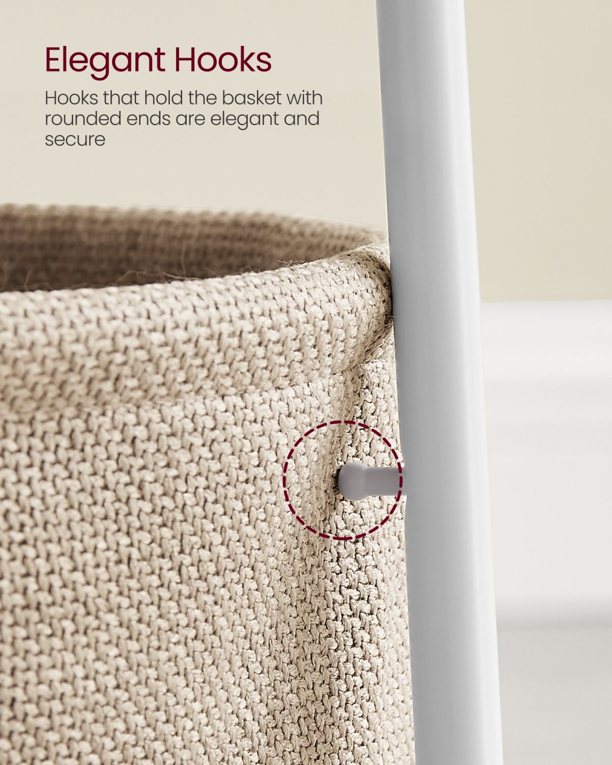 Round Side Table With Storage Basket For Sale Wholesale Furniture
